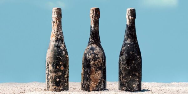 Ageing wine underwater: how Champagne matures under the sea